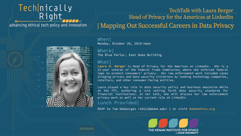 Tech Talk: Laura Berger, Director of Privacy for the Americas at ...