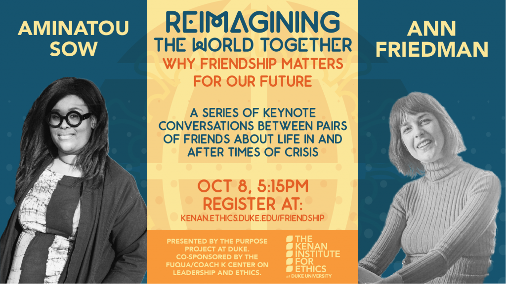 Reimagining the World Together: A Conversation with Ann Friedman and ...